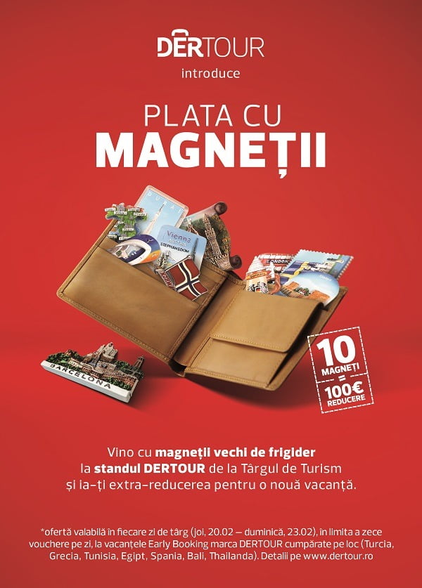 Premieră inedită: DERTOUR introduce plata cu suveniruri la Târgul de ...